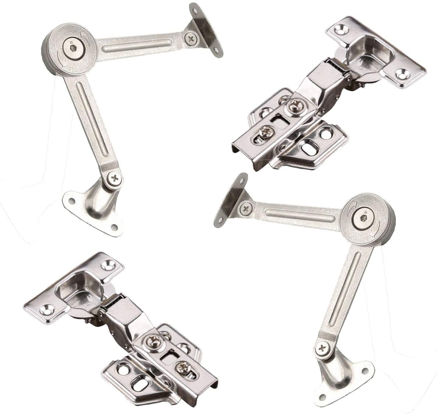 Lid Support Hinge and Full Overlay Standard Hinges - with Soft Close ...