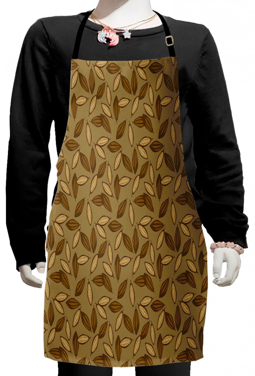 Chocolate Kids Apron, Cocoa Beans Raw Organic Taste Plants Coffee ...