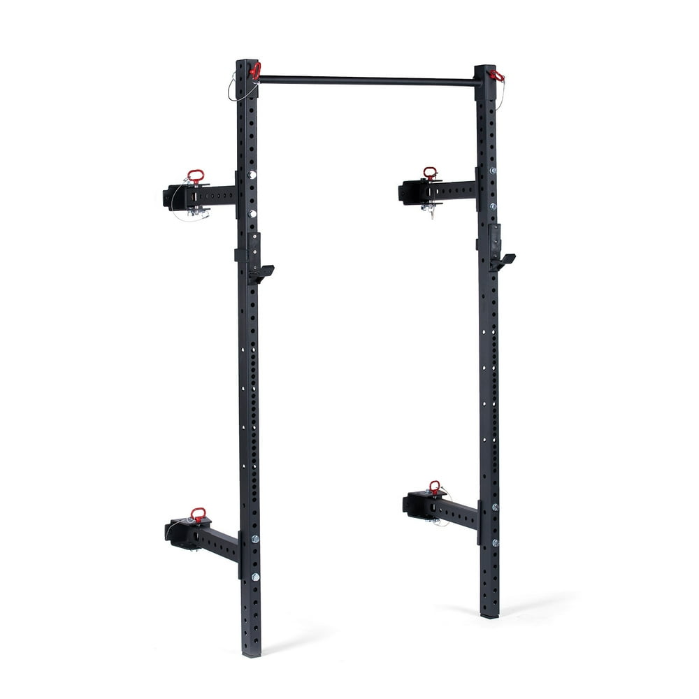 Titan Fitness T-3 Series Folding Power Rack 91in. H 21 in. D Space ...