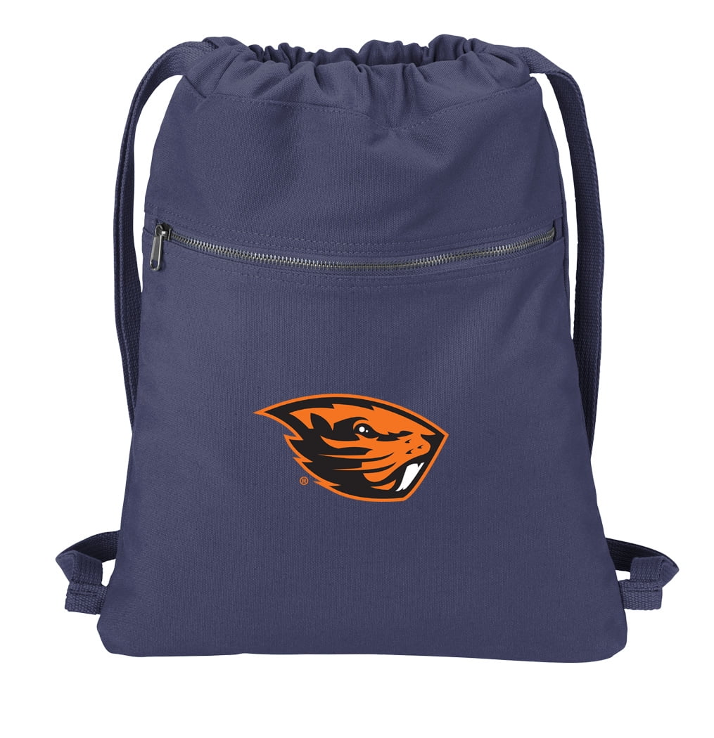 Cotton Canvas Oregon State University Backpack Natural Fiber Oregon ...