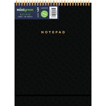 "Mead 6""x9"" Ruled Writing Tablet, Plain Wide-lined Notepad, 100 ...