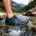 Men's & Women's Wide Toe Barefoot Water Shoes, Quick-Dry Non-Slip Slip ...