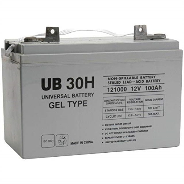 UB121000 (Group 30H) 12v 100ah Gel Battery for SUNTECH Solar Panels ...