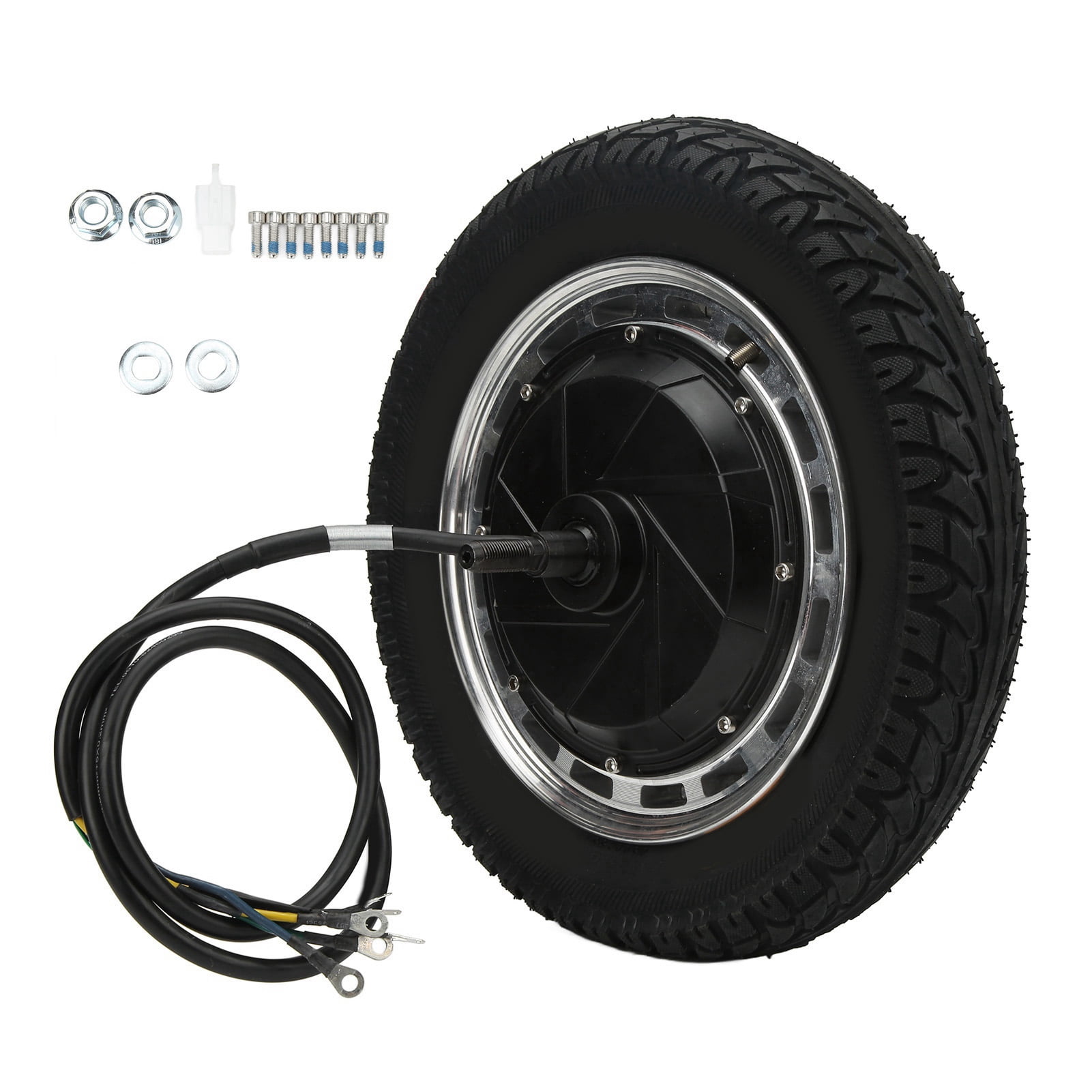 Conjunto de motor de cubo de rueda de 12 pulgadas 48 V‑96 V 800 W‑6500 ...