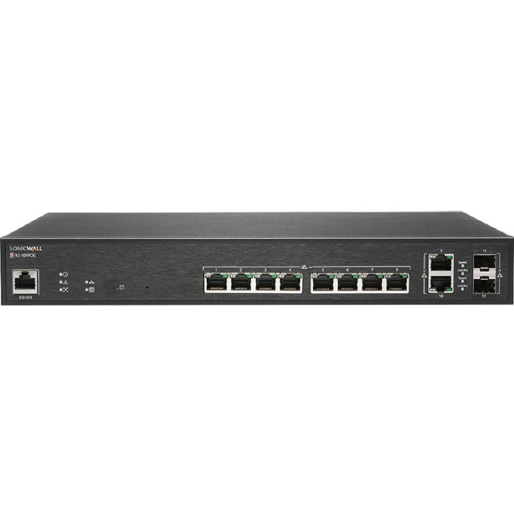 SonicWall SWS12-10FPoE 12 Ports Ethernet Switch - Walmart.com - Walmart.com