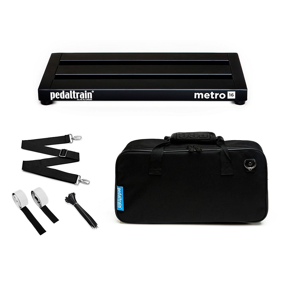Pedaltrain Metro 16 Pedal Board with Soft Case - Walmart.com