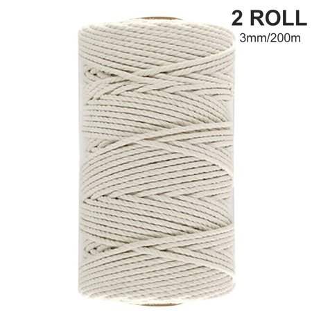 Cotton Rope Handicraft DIY Cotton Cord Weaving cotton rope Crafting ...