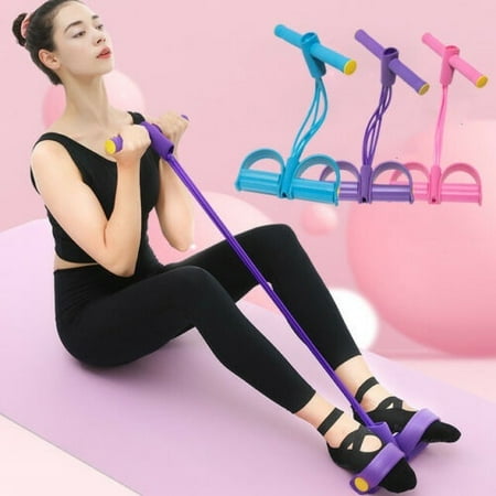 Fitness Elastic Sit Up Pull Rope Abdominal Exerciser Home Gym Sport ...