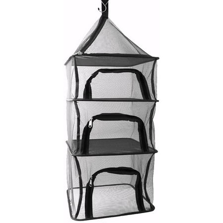 Camping Dry Net 4 Layer Outdoor Hanging Foldable Drying Rack, Camping ...