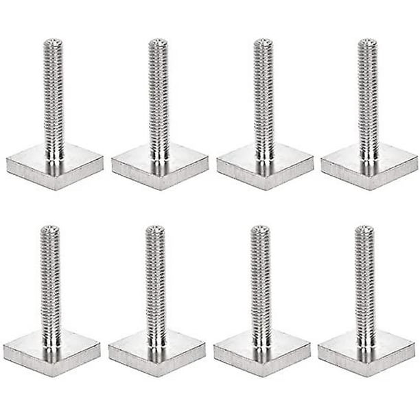 8pcs T Track Adapter T Track Bolts Roof Box Car T-nut T-slot Bike Parts ...
