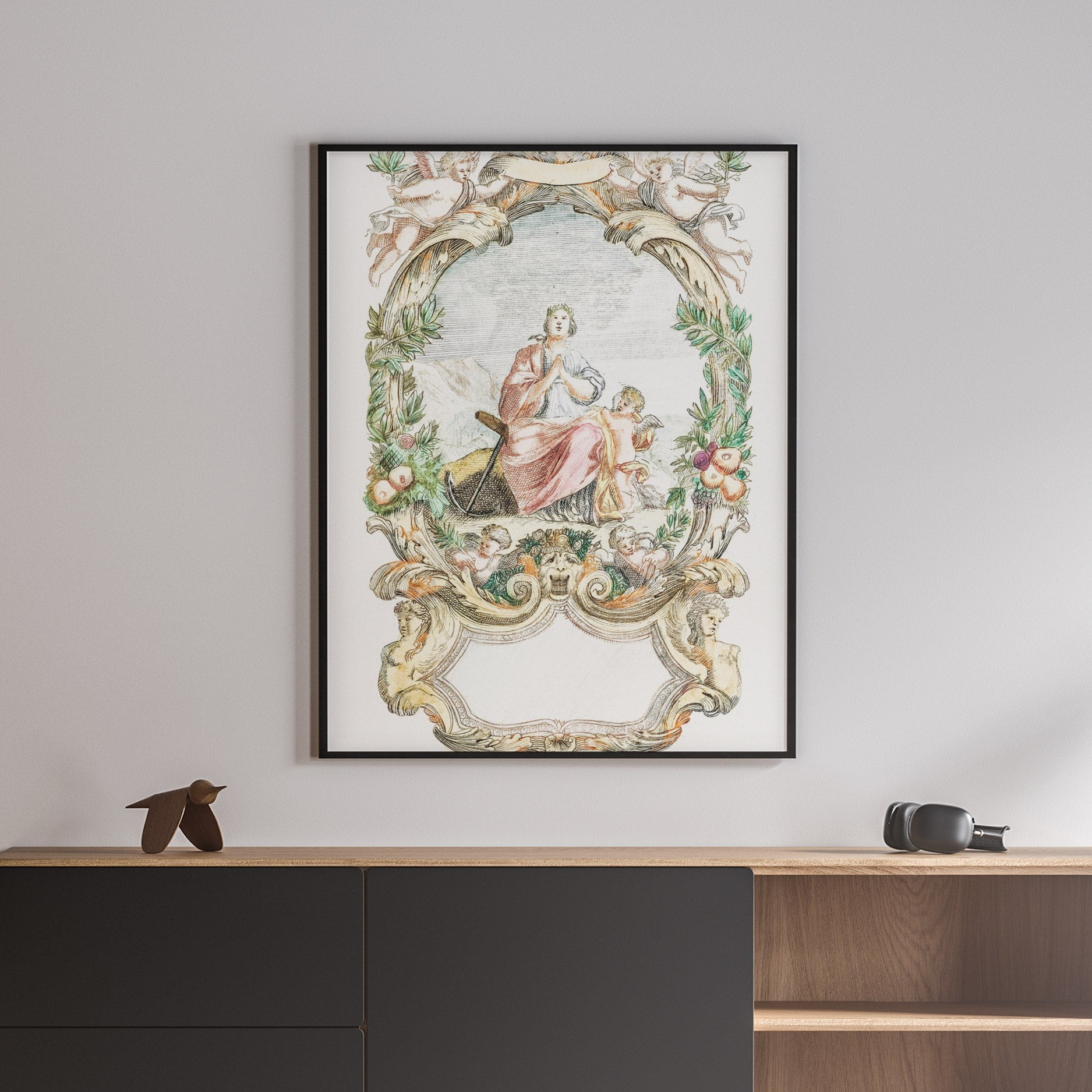 Personification of the Hope - 1648-1709 | Johan Teyler | Premium Fine ...