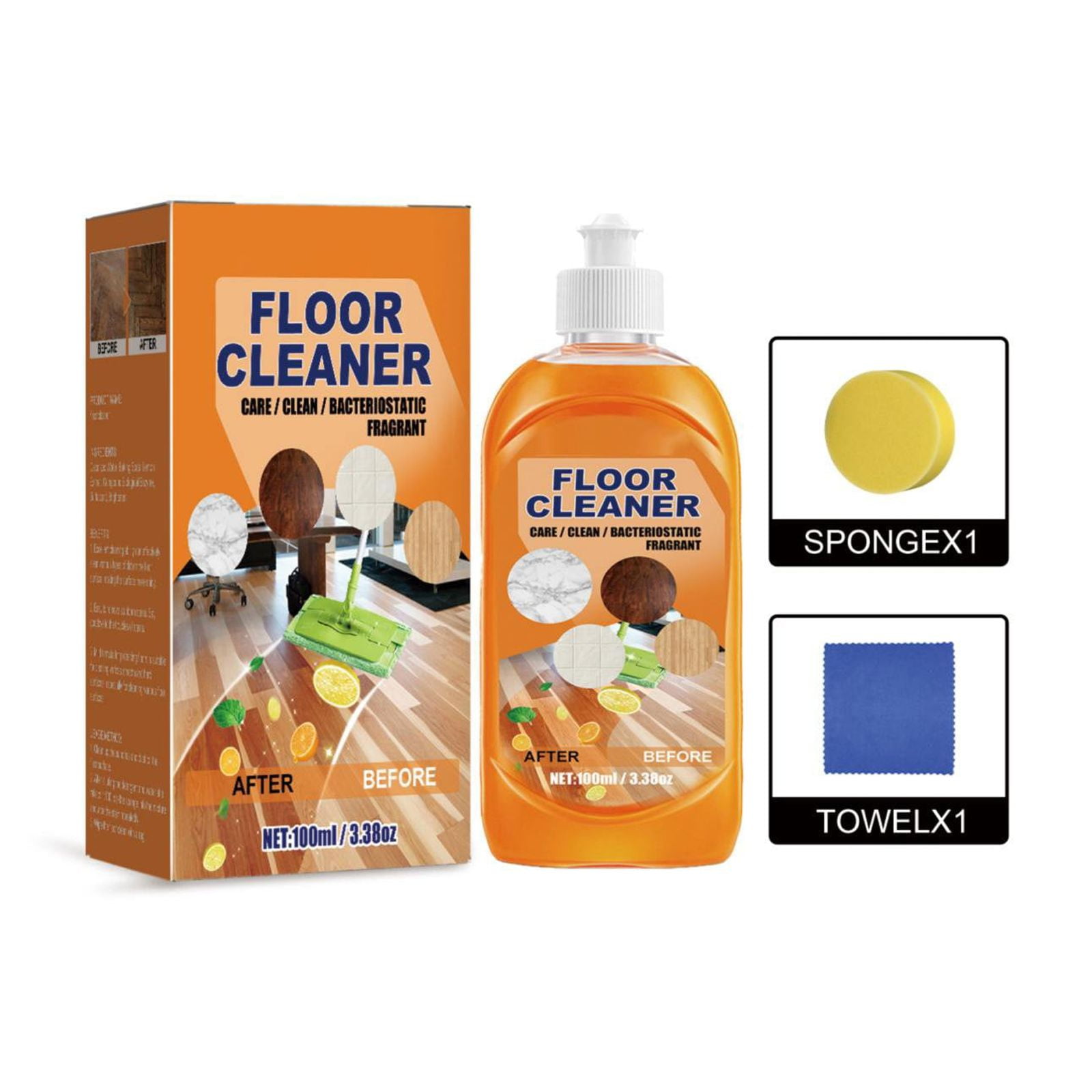 Wiueurtly Floor Cleaner JueFish Floor Cleaner Powerful Floor Cleaner Floor Cleaner Powerful ...