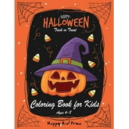 Halloween: Happy Halloween Coloring Book : Halloween Coloring Books for ...