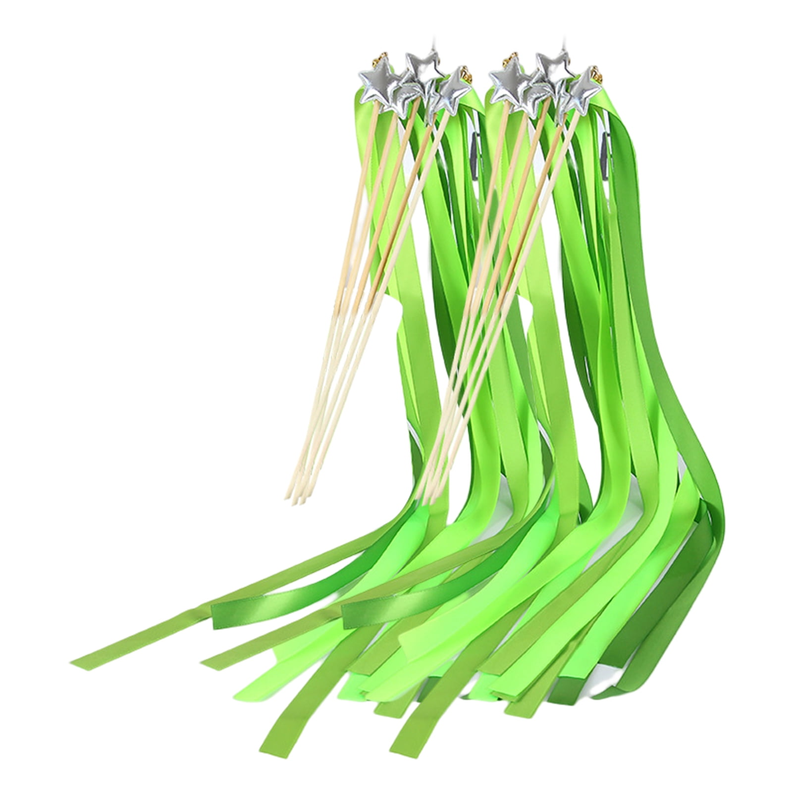 Fairy Sticks Party Streamers with Top Stars Silk Fairy Stick Wand ...