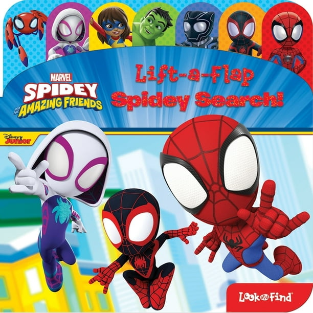 Spidey and His Amazing Friends: Spidey Search! Lift-A-Flap Look and ...