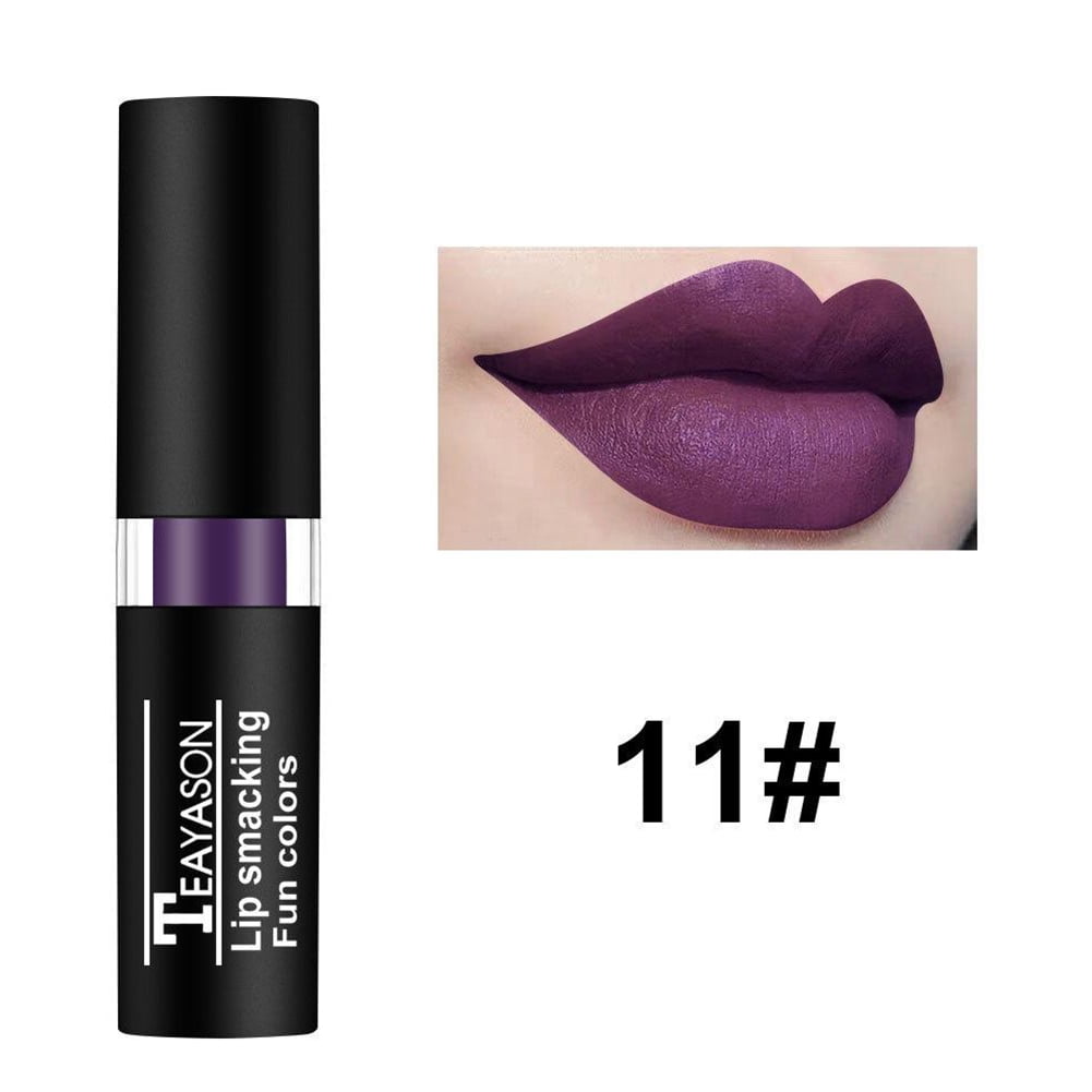 Yasu TEAYASON Velvet Matte Lipstick Lasting Waterproof Halloween Party ...