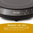 Gold Pro Precision Induction Cooktop, Large 8” Heating Coil, 12” Heat ...