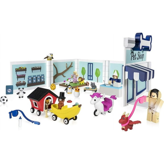 Jazwares Adopt Me Coffee Shop and Playground Playset, Figures ...