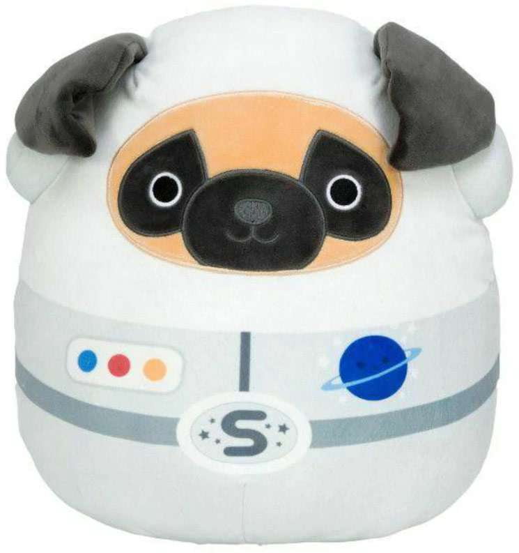 Squishmallows Prince the Pug Plush (Astronaut) - Walmart.com