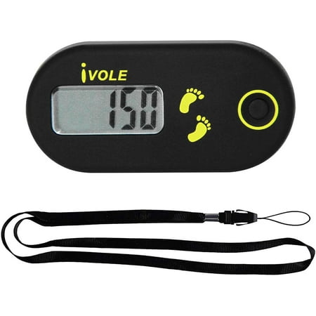 Pedometer Mini Digital Step Counter Walking Running Pedometer Portable ...