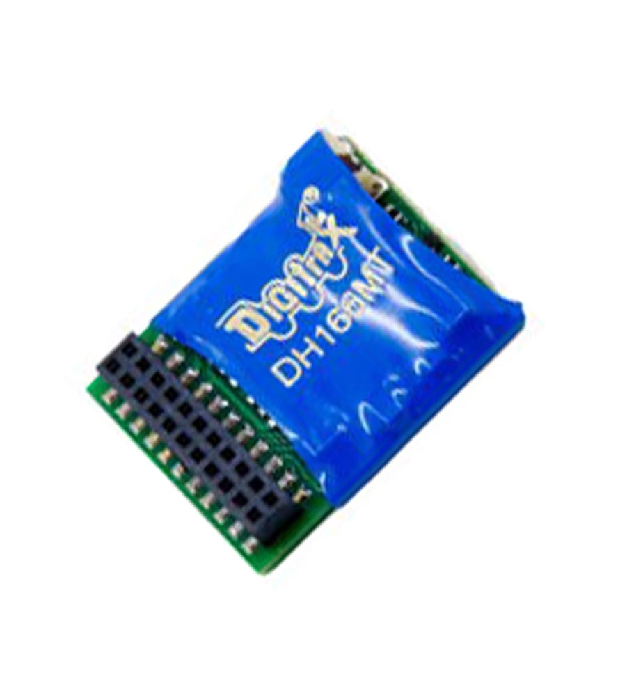 Digitrax 5093 HO DH166MT 1.5-Amp 6-Function DCC Decoder with 21-Pin MTC ...
