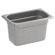 Carlisle CM110203 Coldmaster 1/3 Size Black Cold ABS Plastic Food Pan ...