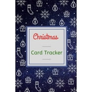 Christmas Card Address Book: Holiday Cards Sent And Received, Keep ...