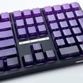 134Keys Keycaps Customs Purplee Gradients Keycap Set Side Print Backlit ...