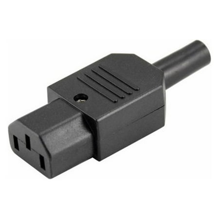 tssuouriy ABS 3 Pin Wiring Plug High Conductivity Heats-resistant Power ...