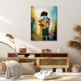 Affixzi Wall Art, God and Men Wall Decor, Canvas Pictures, Modern ...