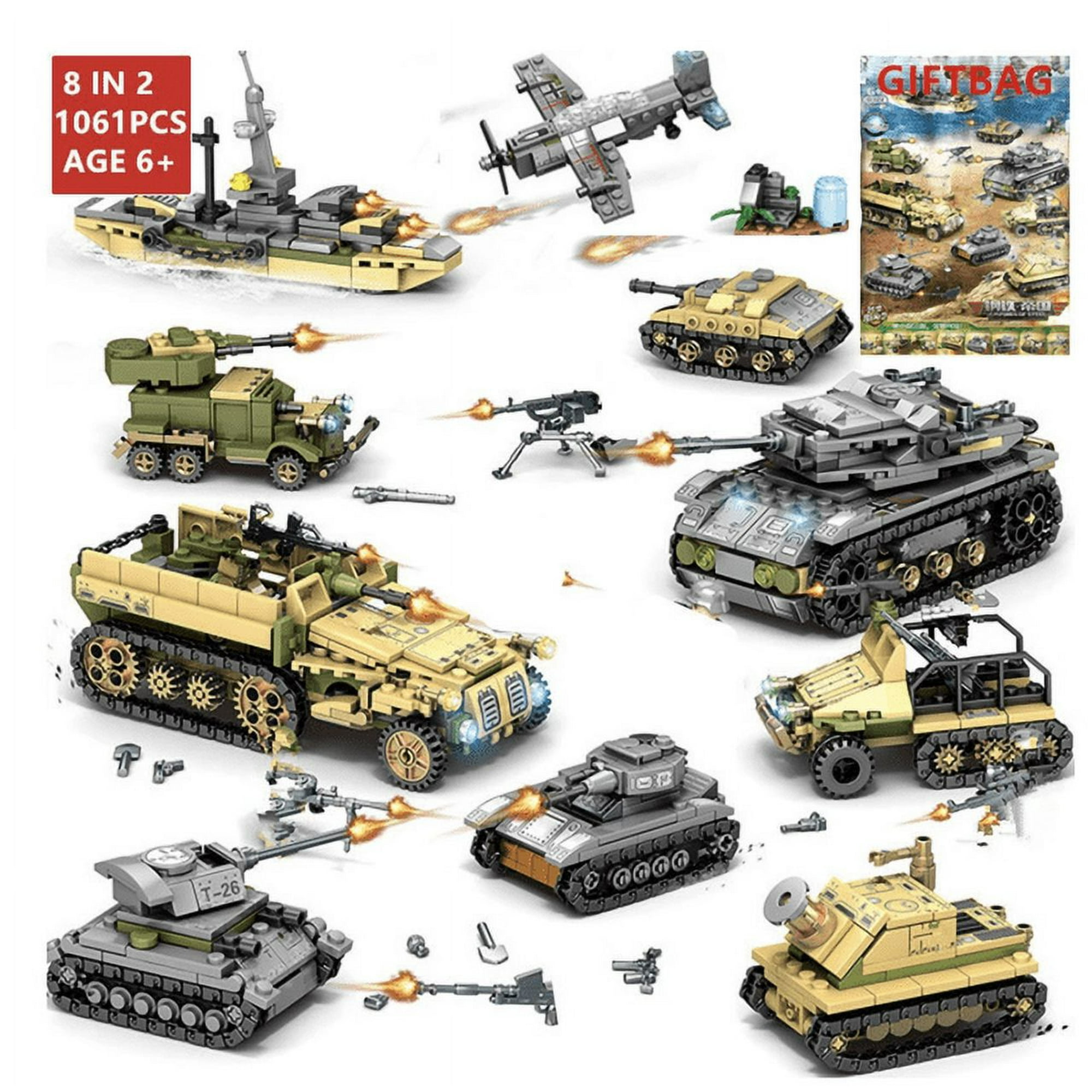 Click here for Ctma 1061pcs Military Iron Empire Tank Armored Car... prices
