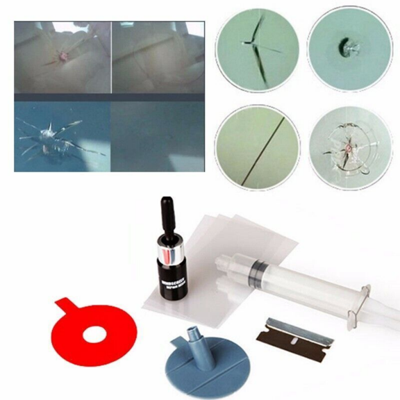 Bullseye Windshield Repair Kit, 1 Complete Repair - Walmart.com
