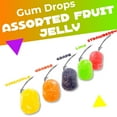Assorted Fruit Flavored Gum Drops Candy - Old Fashioned Jellies, 3 ...