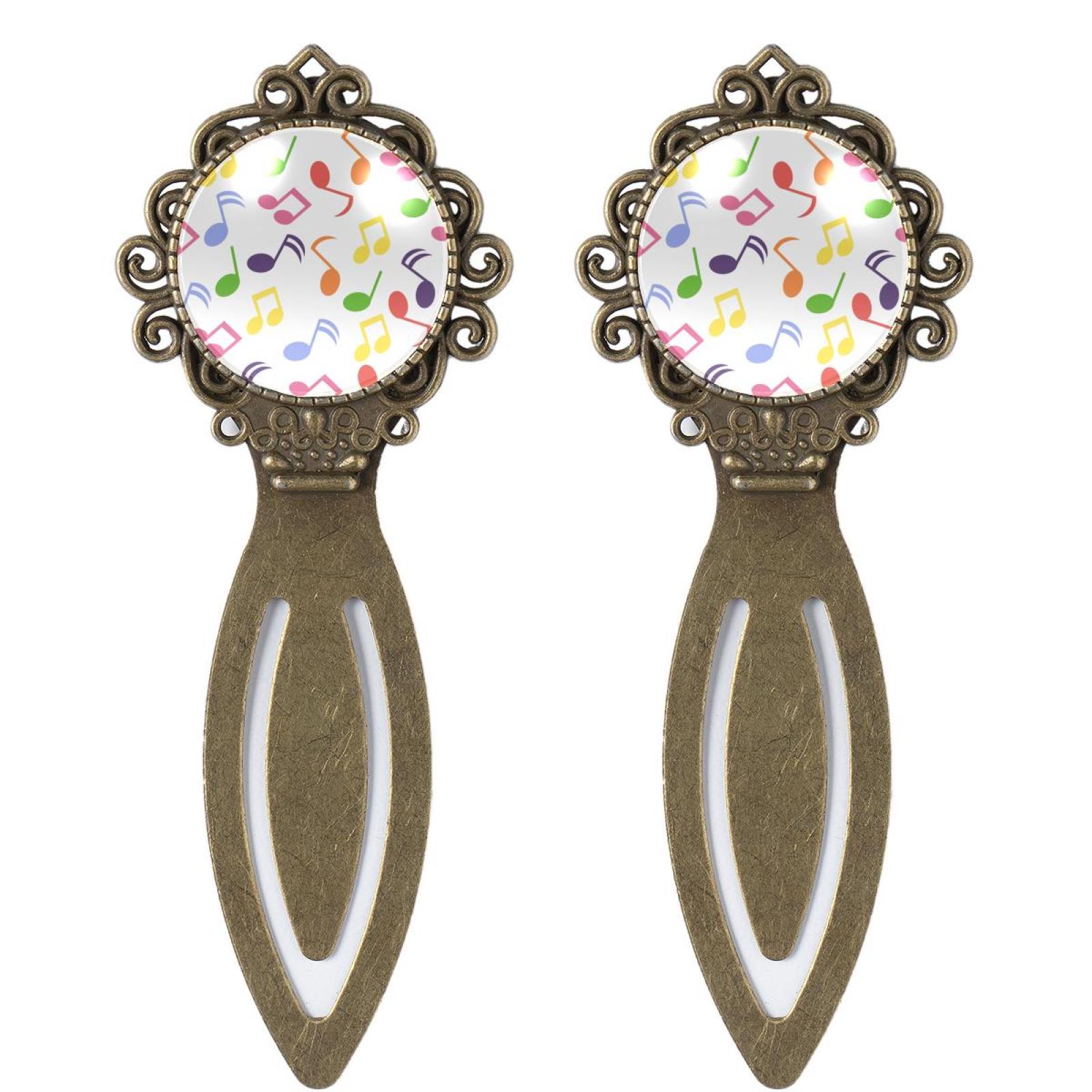 Bookmark Gift Box Set Vintage Bookmarks Page Holder with Crystal Glass ...