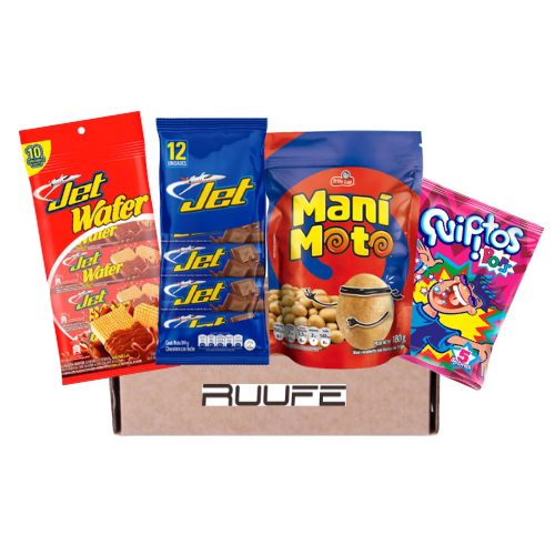 Chocolatina Jet Manimoto Galleta Wafer & Quipito Colombian Gift snack ...