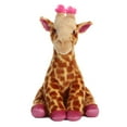 Aurora - Medium Pink Destination Giraffe 12" Plush Toy - Walmart.com
