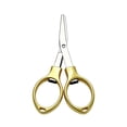 Bradem Gold Lightweight Figure Eight Folding Scissors, Travel Scissors ...