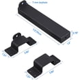 7.5" Heavy Duty Security Slide Latch Lock,with Padlock Hole Adjustable ...