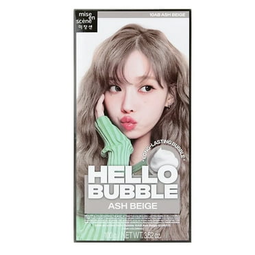 Mise En Scene Hello Bubble Foam Color Easy Self Hair Dye, 6AO Ash Olive ...