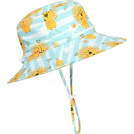 Baby Sun Hat UPF 50+ Sun Protective Toddler Bucket Hat Summer Kids ...