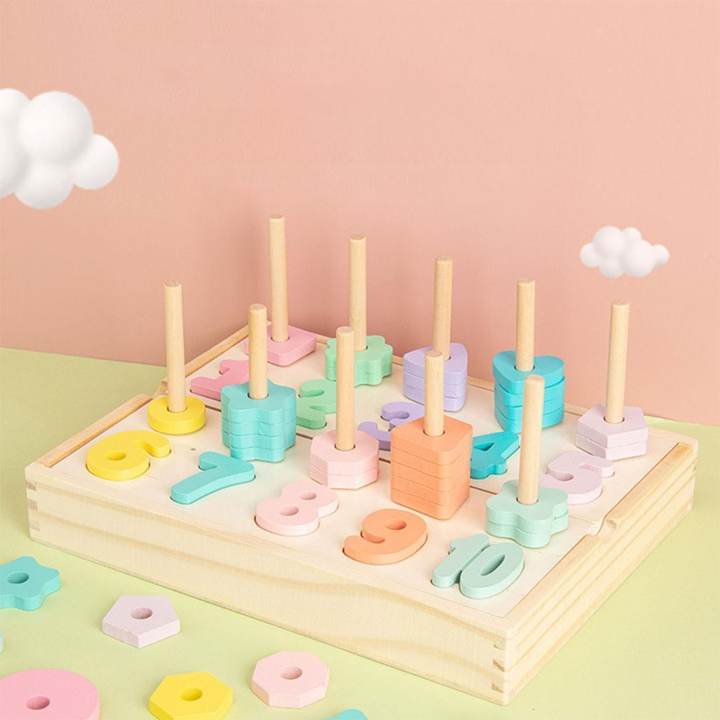 Tablero de rompecabezas de números Tablero ocupado Bloques de ...