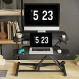 FLEXISPOT Adjustable U-Shape Standing Desk Converter with Removable ...