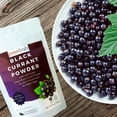 Black Currant Powder - 100% Grown Whole Black Currants. No Juice ...