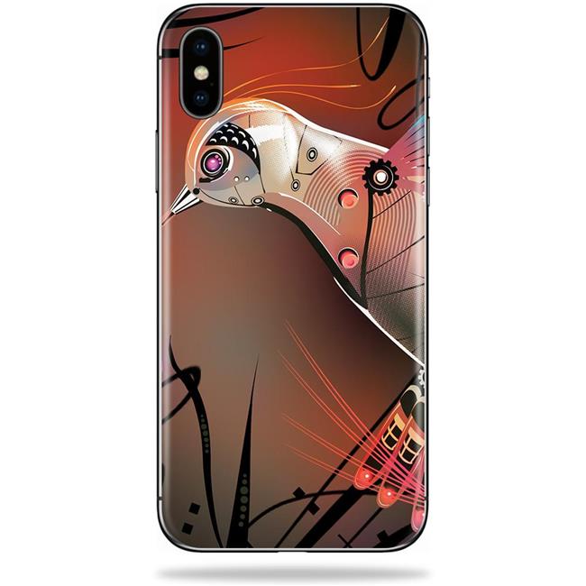 MightySkins APIPHX-Cyborg Nature Skin Decal Wrap for Apple iPhone X ...