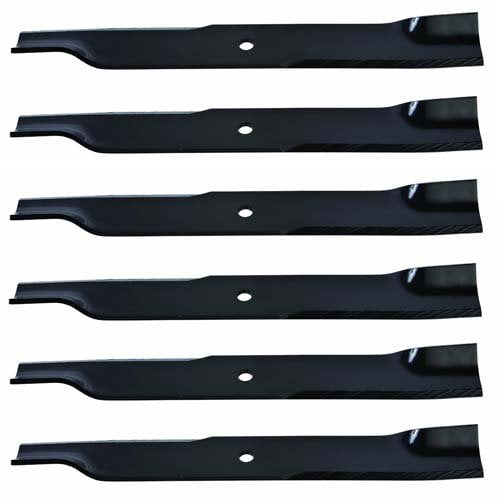 (6 Pack) Rotary Premium 17" Blades Standard Lawn Mower Deck Blade ...