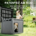 Decksplore All - Weather Dog House – Indoor/Outdoor, Slanted Roof ,UV ...