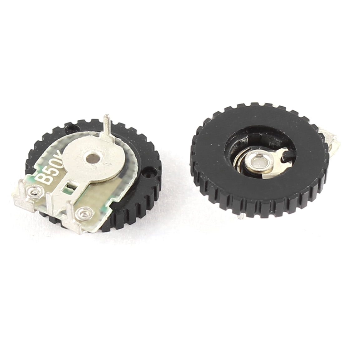 11mmx2mm 50k 4 Terminal Double Linear Rotary Dial Potentiometer 25 Pcs