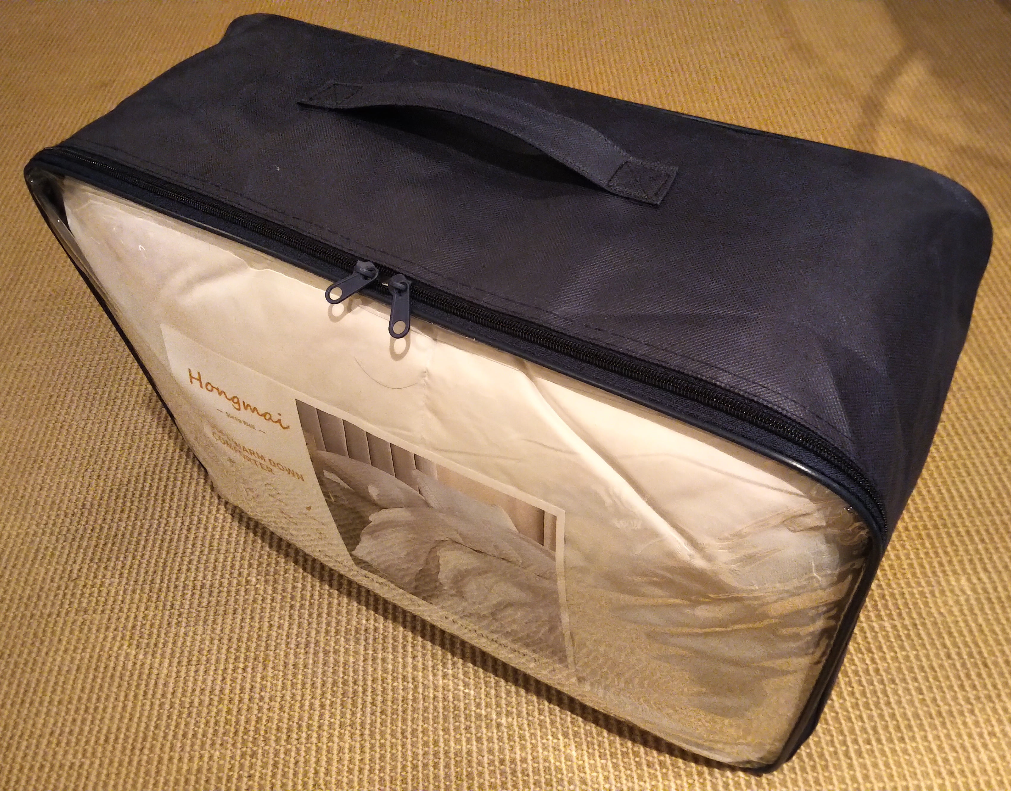 100% Natural Duck Down Luxury Comforter Duvet Insert Corner Tab With ...