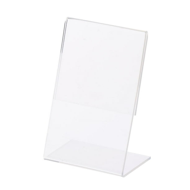 Acrylic Photo Frame Poster Picture Holder Standing Display Memories ...