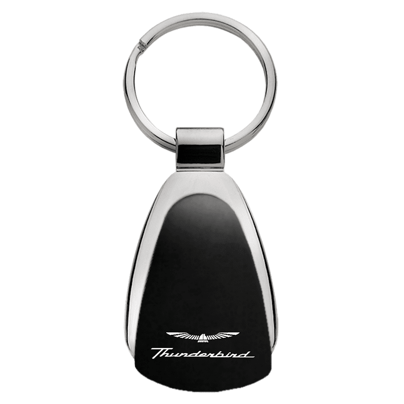 Au-TOMOTIVE GOLD Thunderbird Black Teardrop Key Fob - Walmart.com
